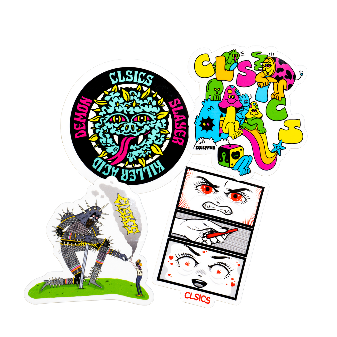 Super special artist series collaboration sticker pack #1 – CLSICS