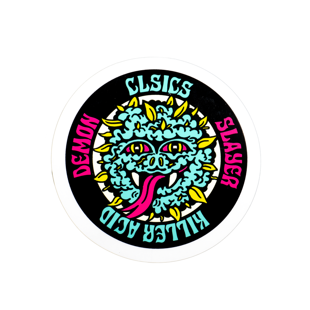 Killer Acid Demon sticker – CLSICS